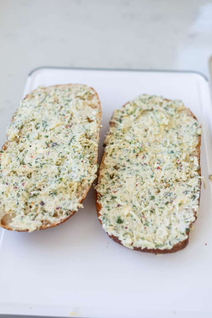 Stuffed Garlic Bread