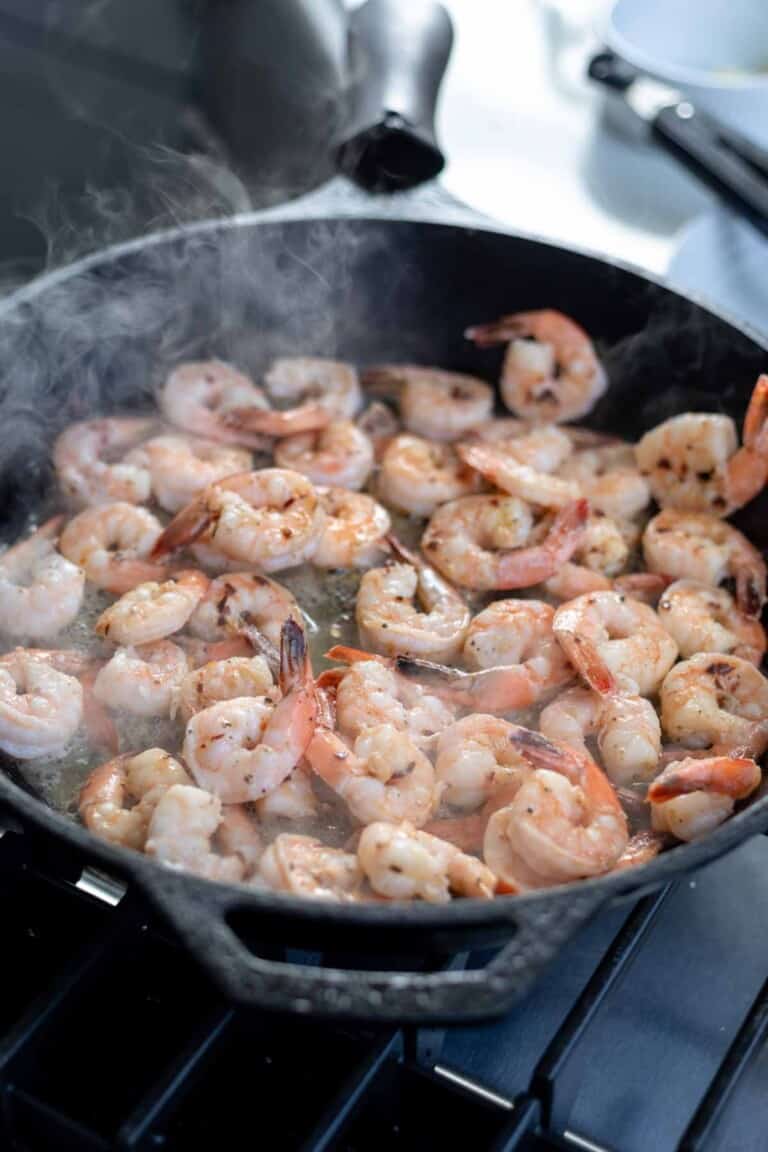 One-Pot Shrimp Scampi with Angel Hair Pasta