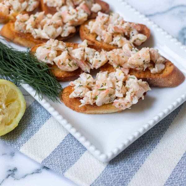Garlic Shrimp Crostini