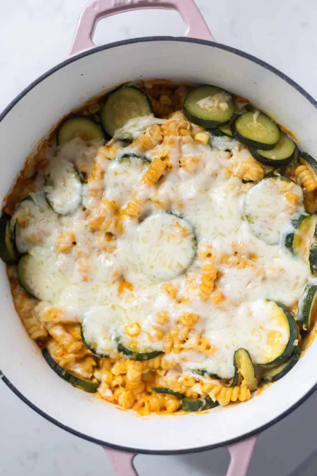 One Pot Zucchini Pasta Bake