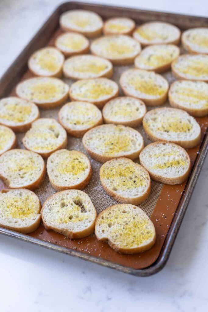 Easy Baked Crostini